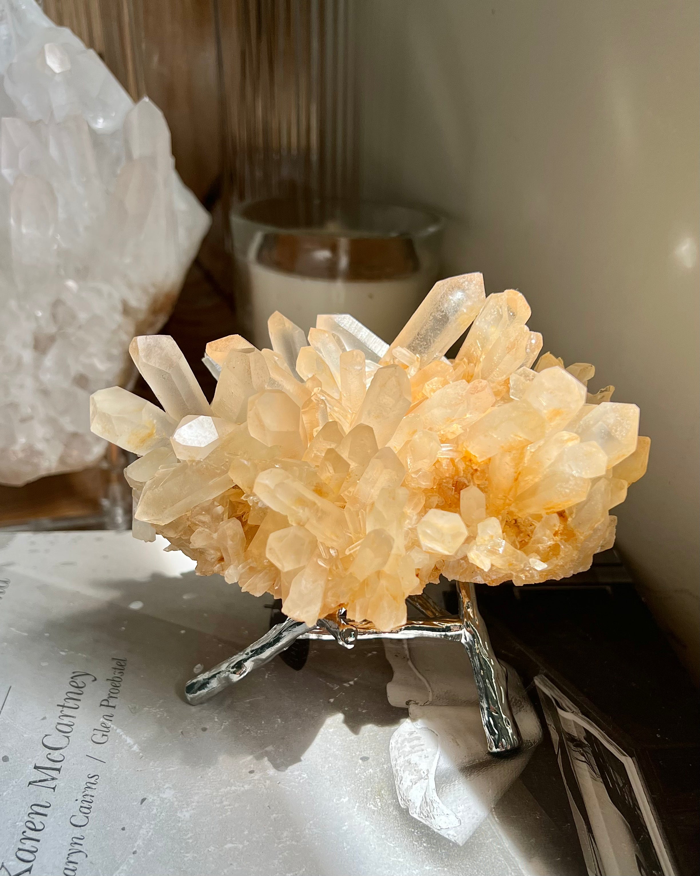 [Sunshine] Yellow Quartz Cluster – Pellura